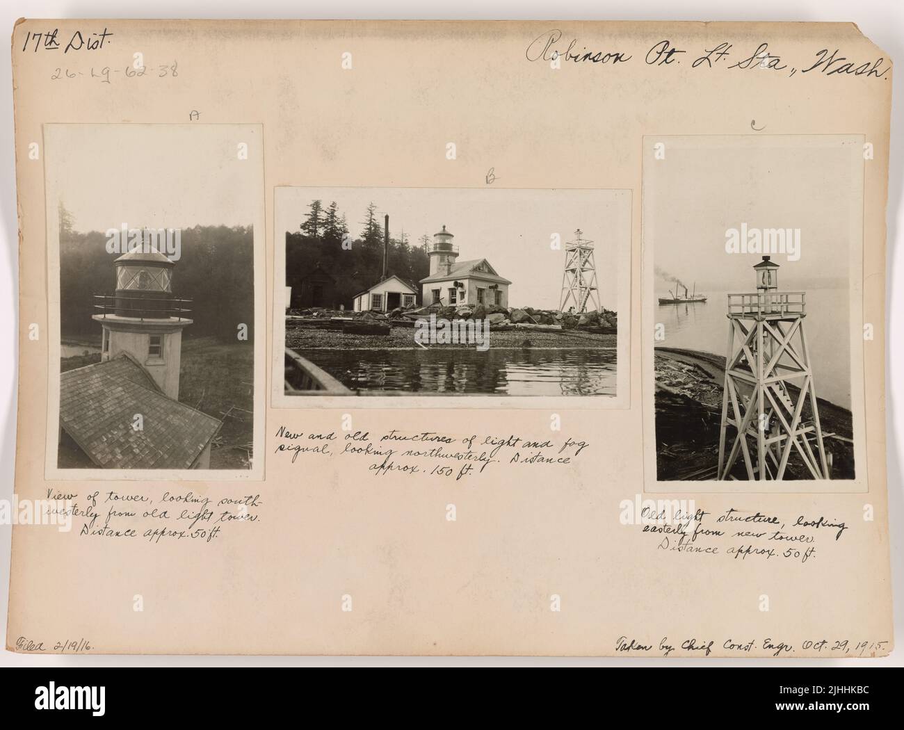 WA - Robinson Point. Robinson Point Light Station, Washington. New and ...
