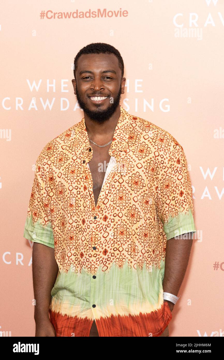 London, UK - 18 Jul 2022, Tyrell Charles attends the Sony Pictures UK ...
