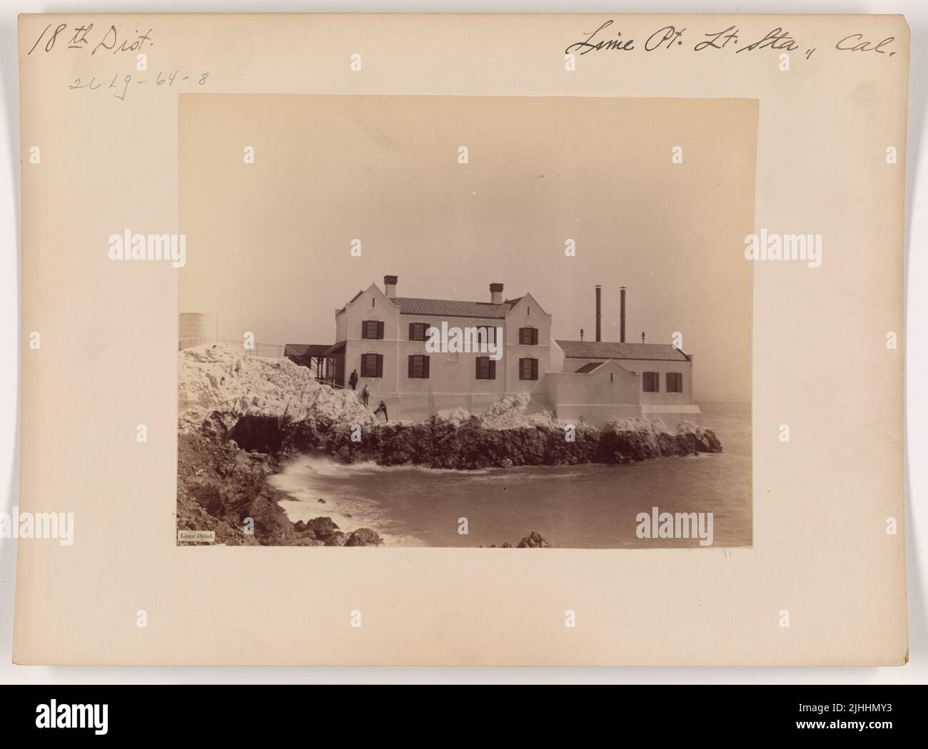 Lime point lighthouse hi-res stock photography and images - Alamy