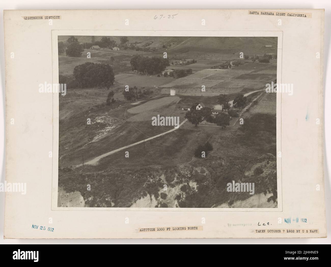 CA - Santa Barbara. Santa Barbara Light Station, California. Altitude ...