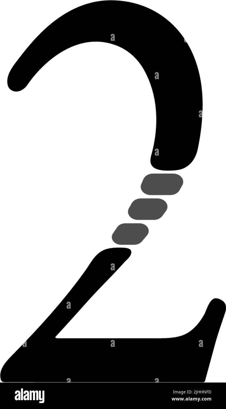 logo number illustration vector design Stock Vector Image & Art - Alamy