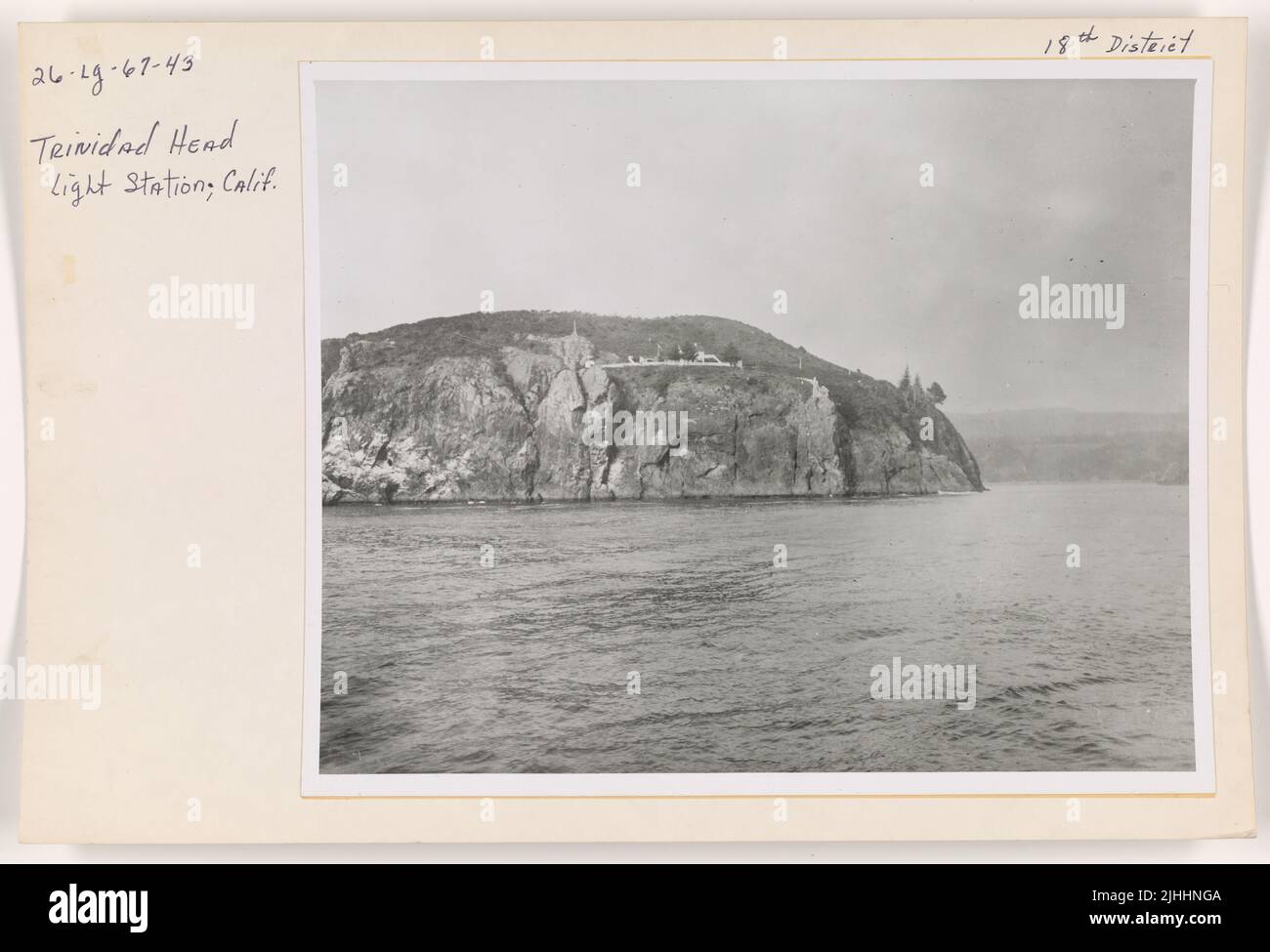 CA - Trinidad Head. Trinidad Head Light Station, California Stock Photo ...