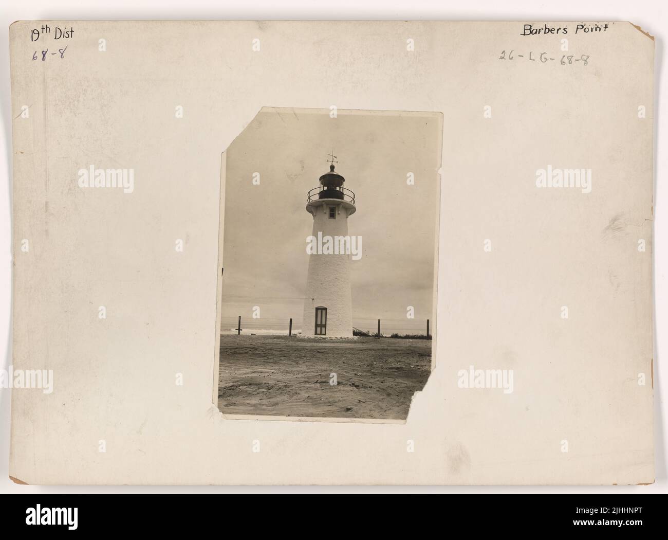 HI - Barbers Point. Barbers Point Light Station, Oahu, Hawaii Stock ...