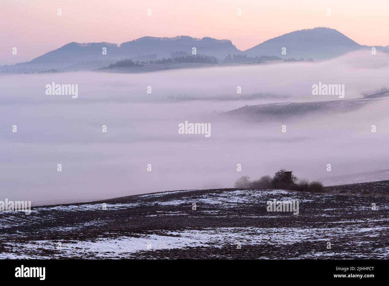 Rural landscape of Turiec region in northern Slovakia Stock Photo - Alamy