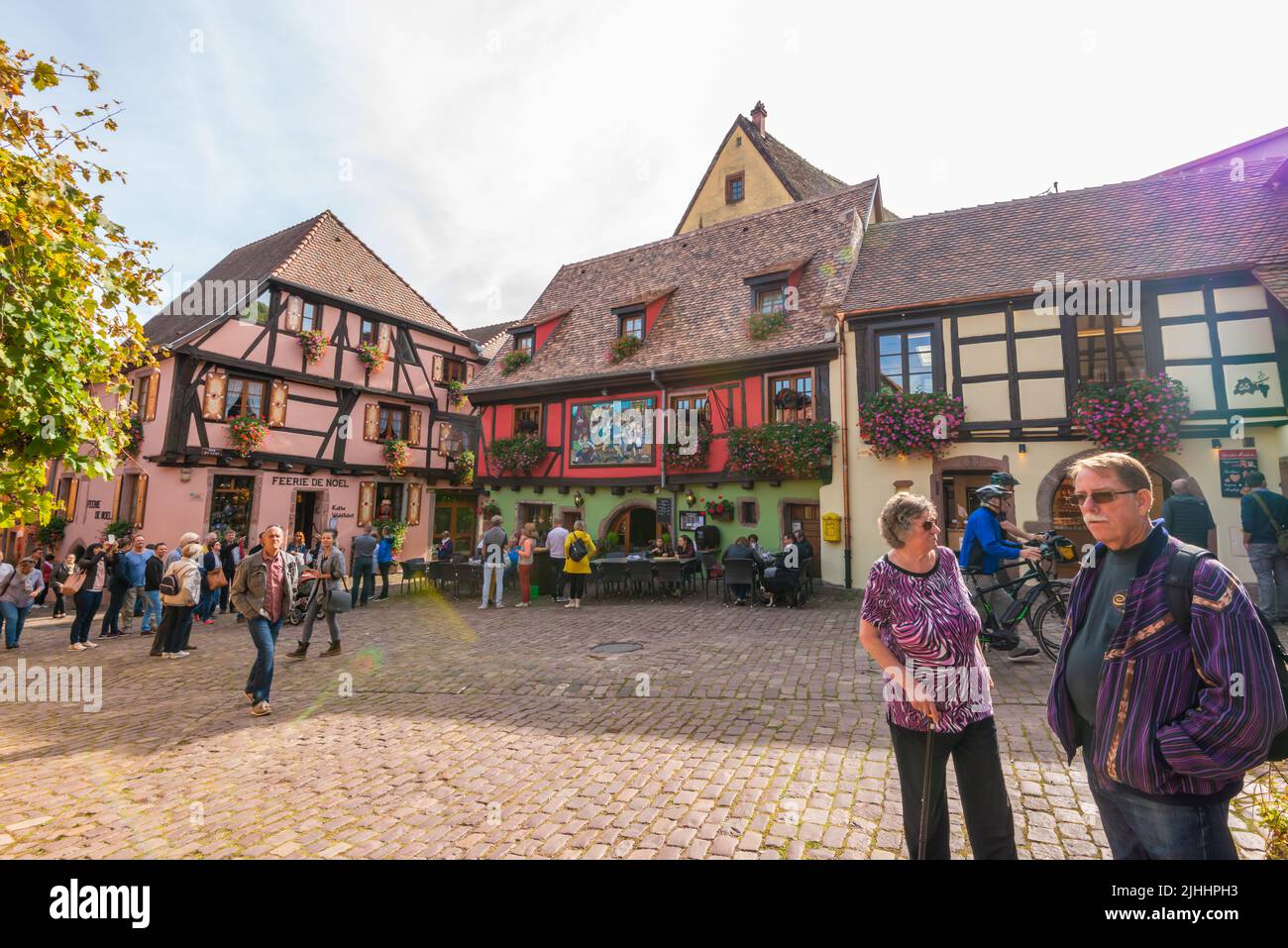 Equisheim, Beautiful historic town in Alsace, France Stock Photo - Alamy
