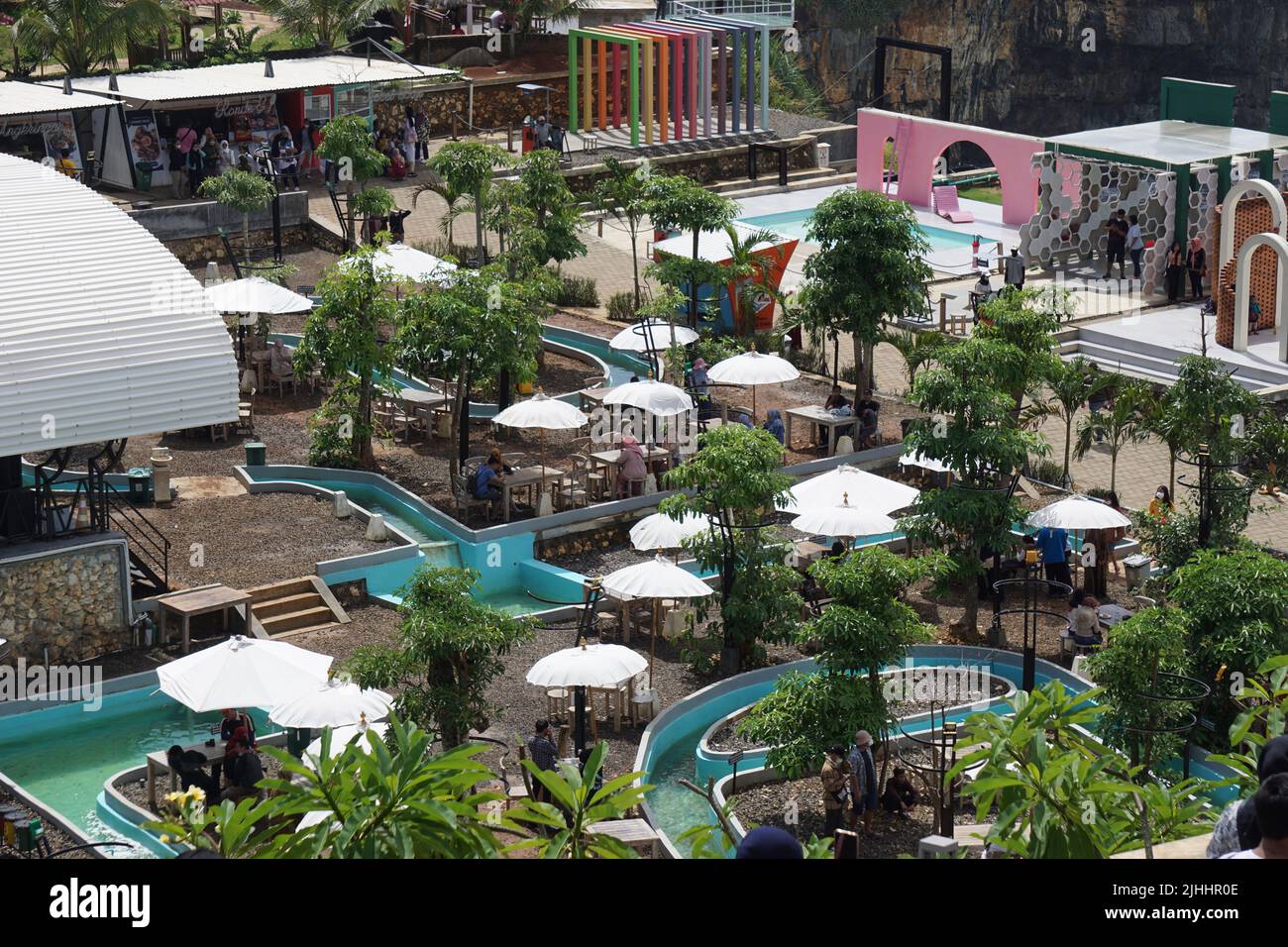 The atmosphere of Heha Ocean View. Heha Ocean View is a new tourism ...