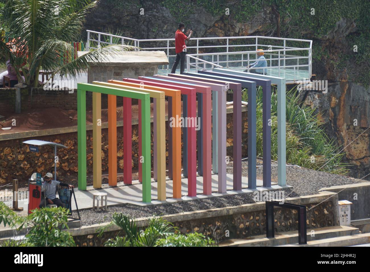 The atmosphere of Heha Ocean View. Heha Ocean View is a new tourism ...