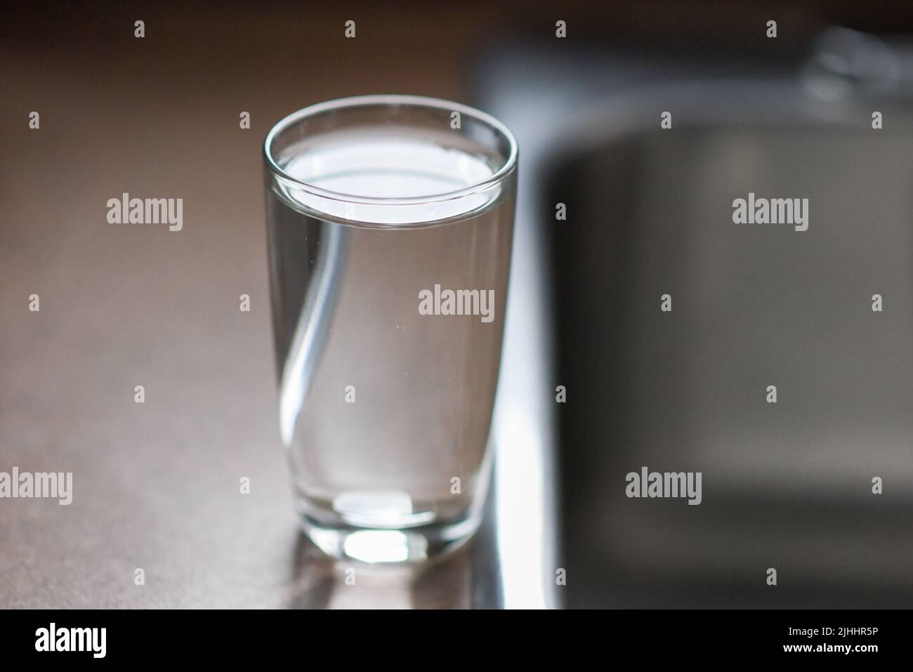 Glass of water Stock Photo - Alamy
