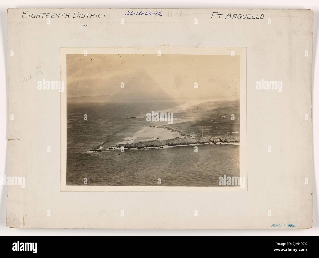 CA - Point Arguello. Point Arguello Light Station, California Stock ...