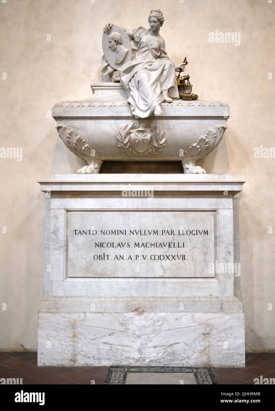 Monumental Tomb of Niccolò Machiavelli 1787 by Innocenzo Spinazzi in ...