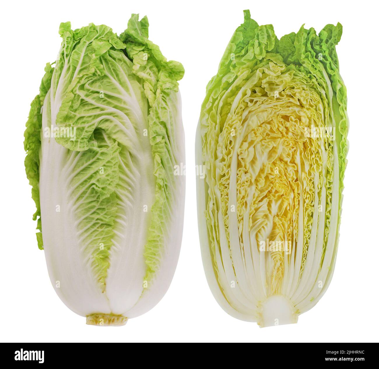 Fresh chinese cabbage isolated on white background Stock Photo - Alamy