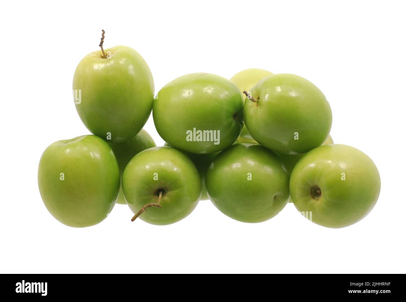 Jujube fruits isolated on white background Stock Photo - Alamy