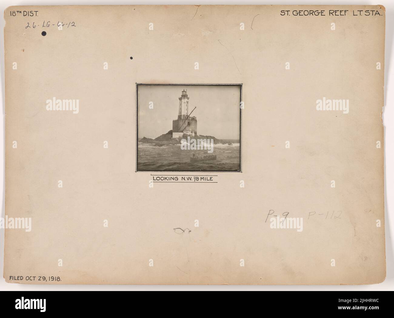 CA - St. George Reef. St. George Reef Light Station, California ...