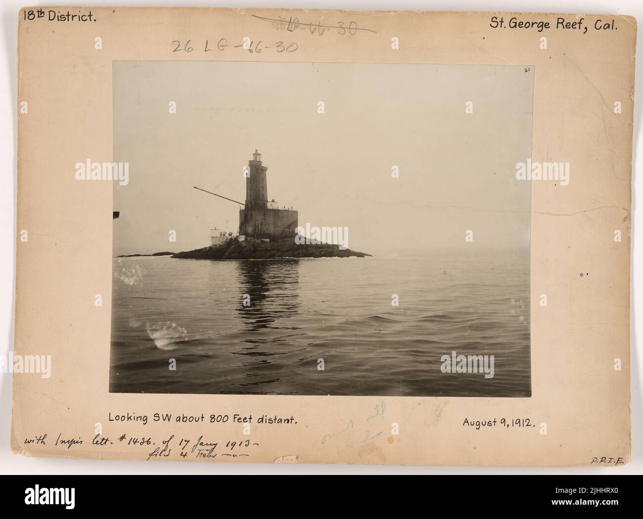 CA - St. George Reef. St. George Reef Light Station, California ...