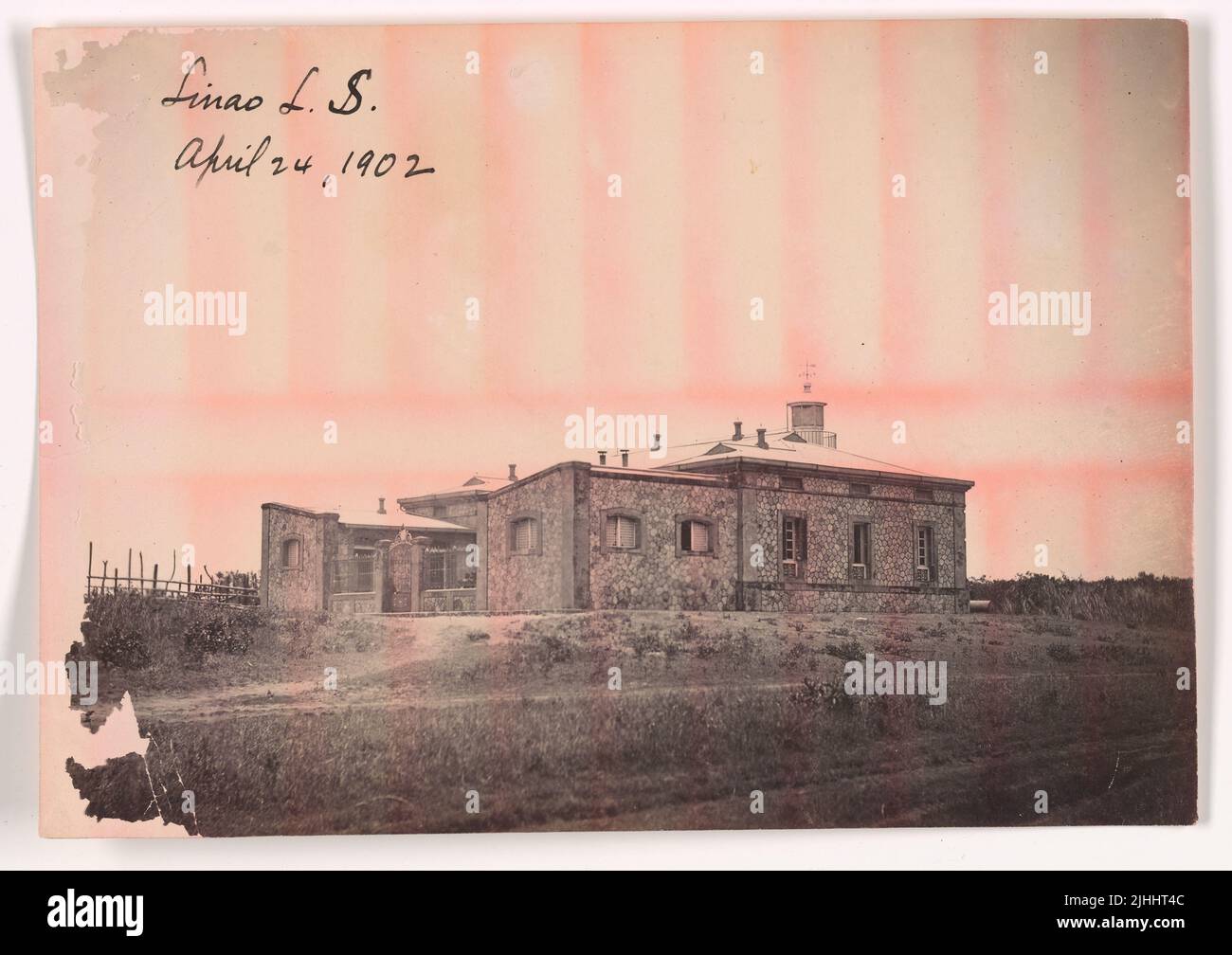 Misc - Linao. Linao Point Light Station, Philippines Stock Photo - Alamy