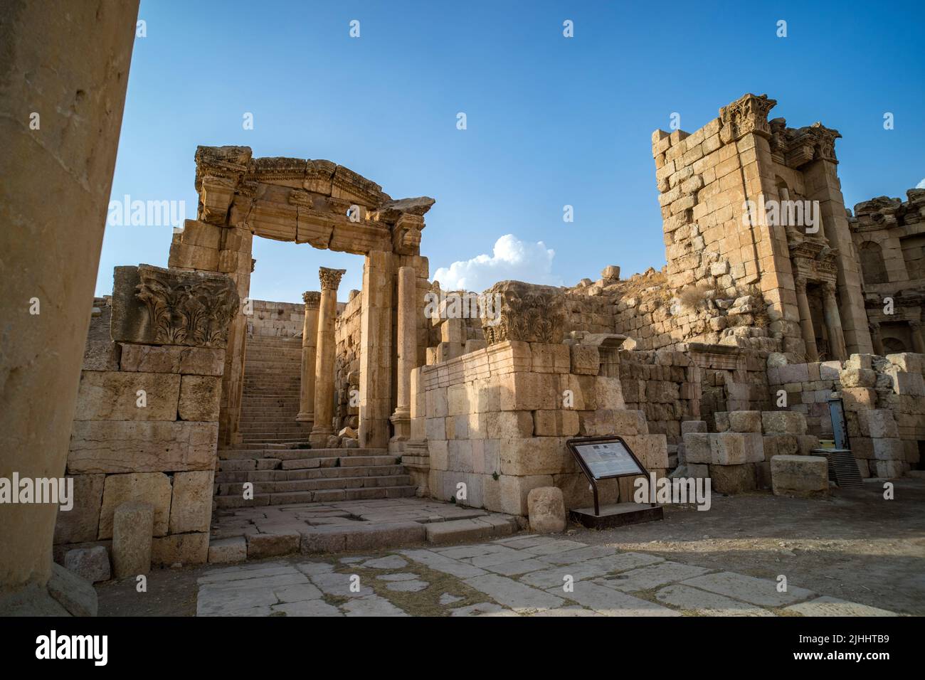 Cathedral of gerasa hi-res stock photography and images - Alamy