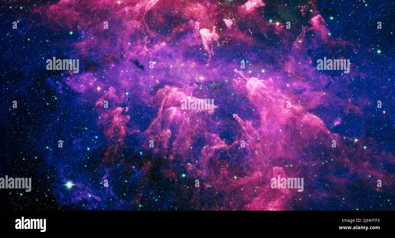 Mystical beautiful space. Unforgettable diverse space background ...