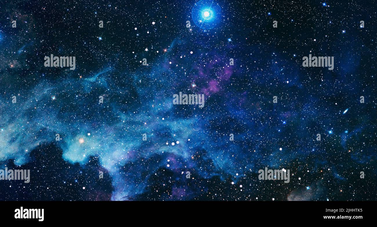 Mystical beautiful space. Unforgettable diverse space background ...