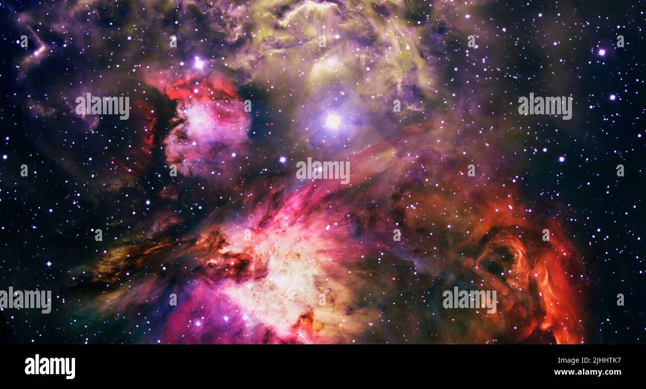 Mystical beautiful space. Unforgettable diverse space background ...