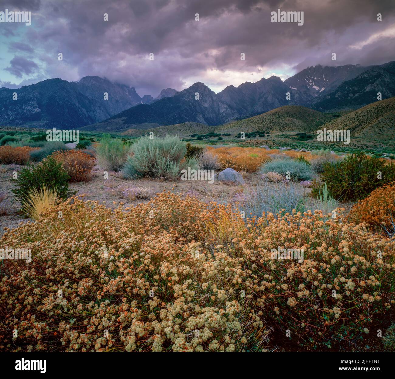 Storm Clouds, Symmes Creek, Mount Williamson, Inyo Natioinal Forest, Eastern Sierra, California ...
