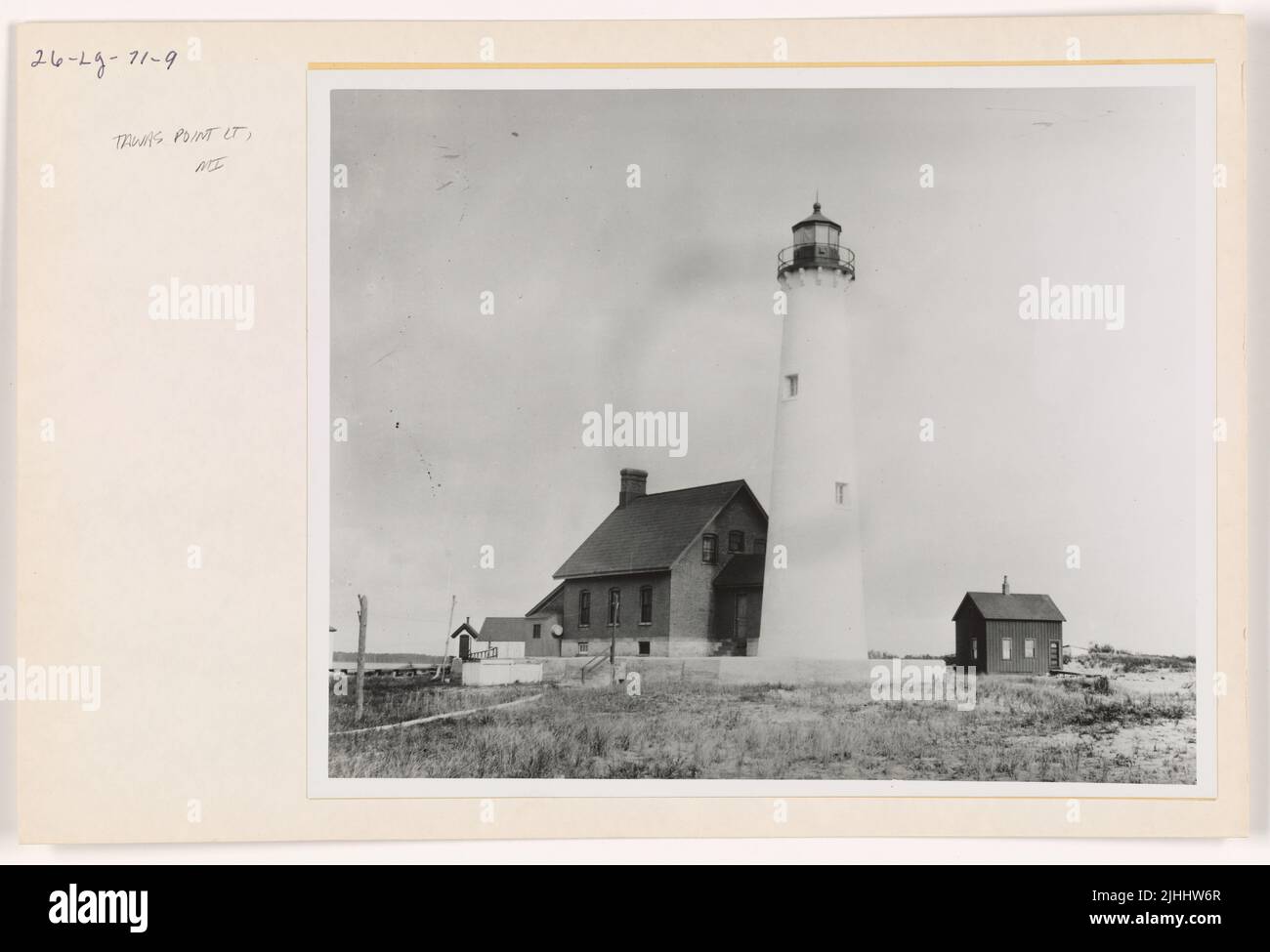 Misc - Tawas Point. Tawas Point Light, Michigan Stock Photo - Alamy