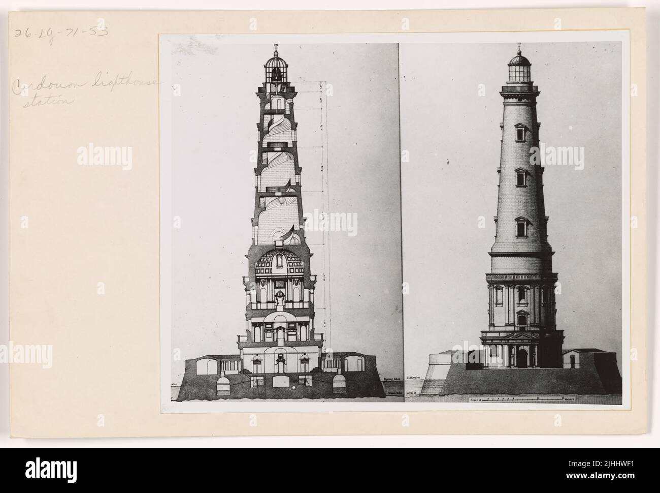 Misc - Cordouan. Cordouan Lighthouse Station, France Stock Photo - Alamy