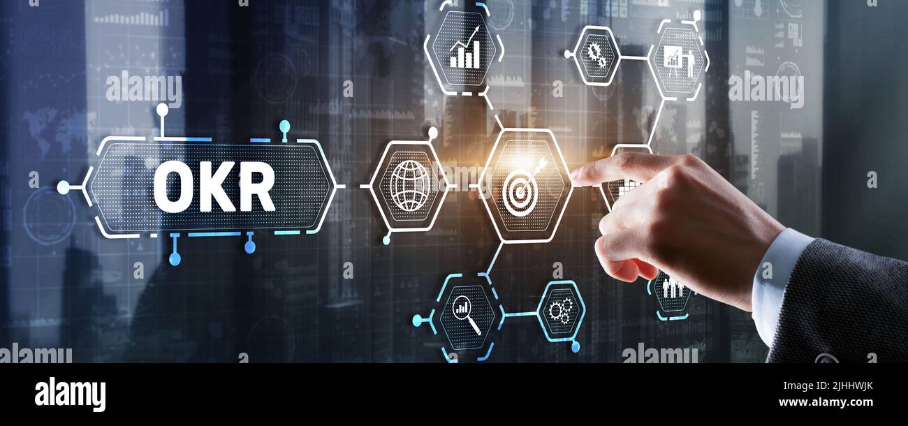 Objective Key Results. Project management. Business technology process ...