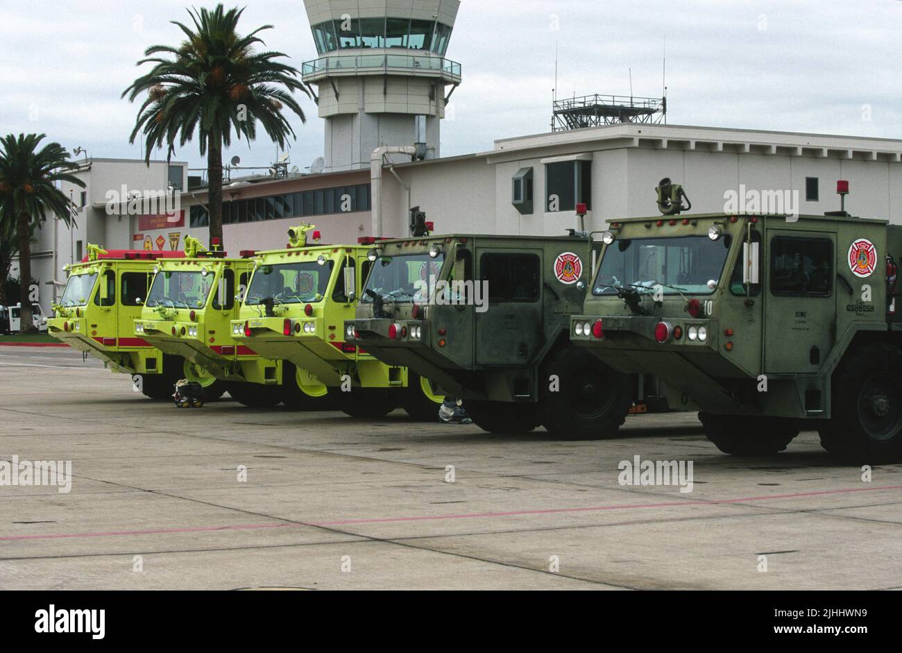 USMC P-19 ARFF Rigs at MCAS Miramar in San Diego, California Stock ...