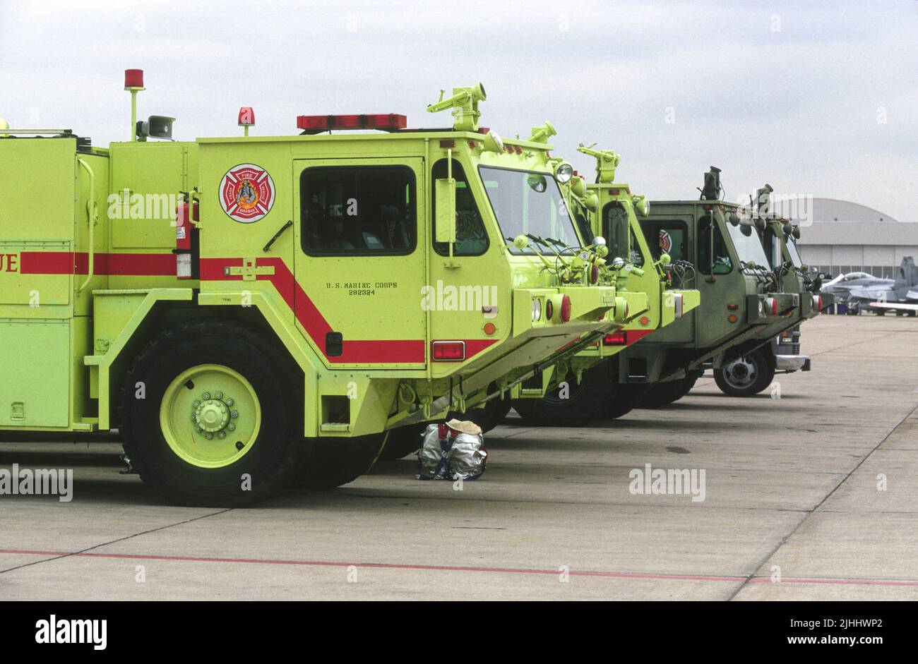 USMC P-19 ARFF Rigs at MCAS Miramar in San Diego, California Stock ...