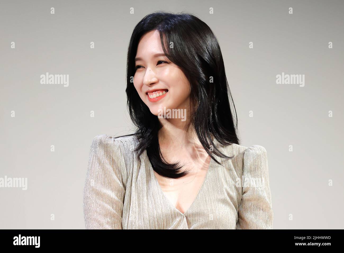 MINA, global brand ambassador and member of Korean girl group TWICE ...