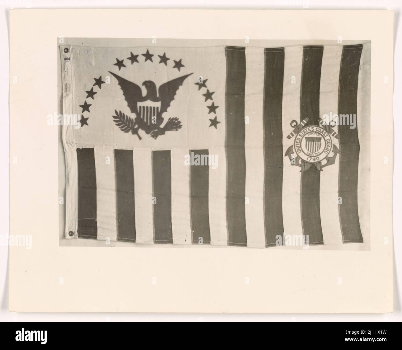 Coast guard ensign hi-res stock photography and images - Alamy