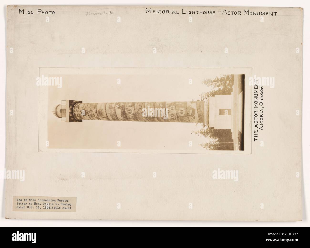 Misc - Astor Monument. Astor Monument, Memorial Lighthouse. The Astor ...