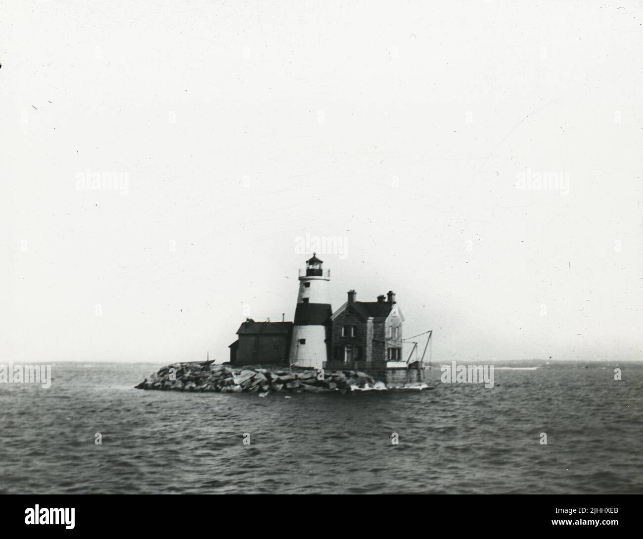 Execution Rocks Light Sta., NY Stock Photo - Alamy