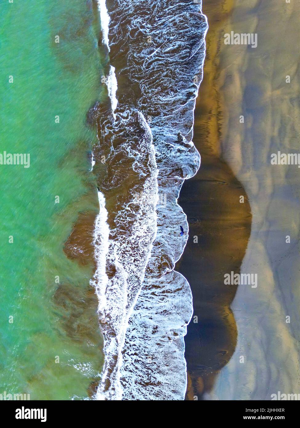Aerial view of Sakouli beach, Mayotte Stock Photo - Alamy