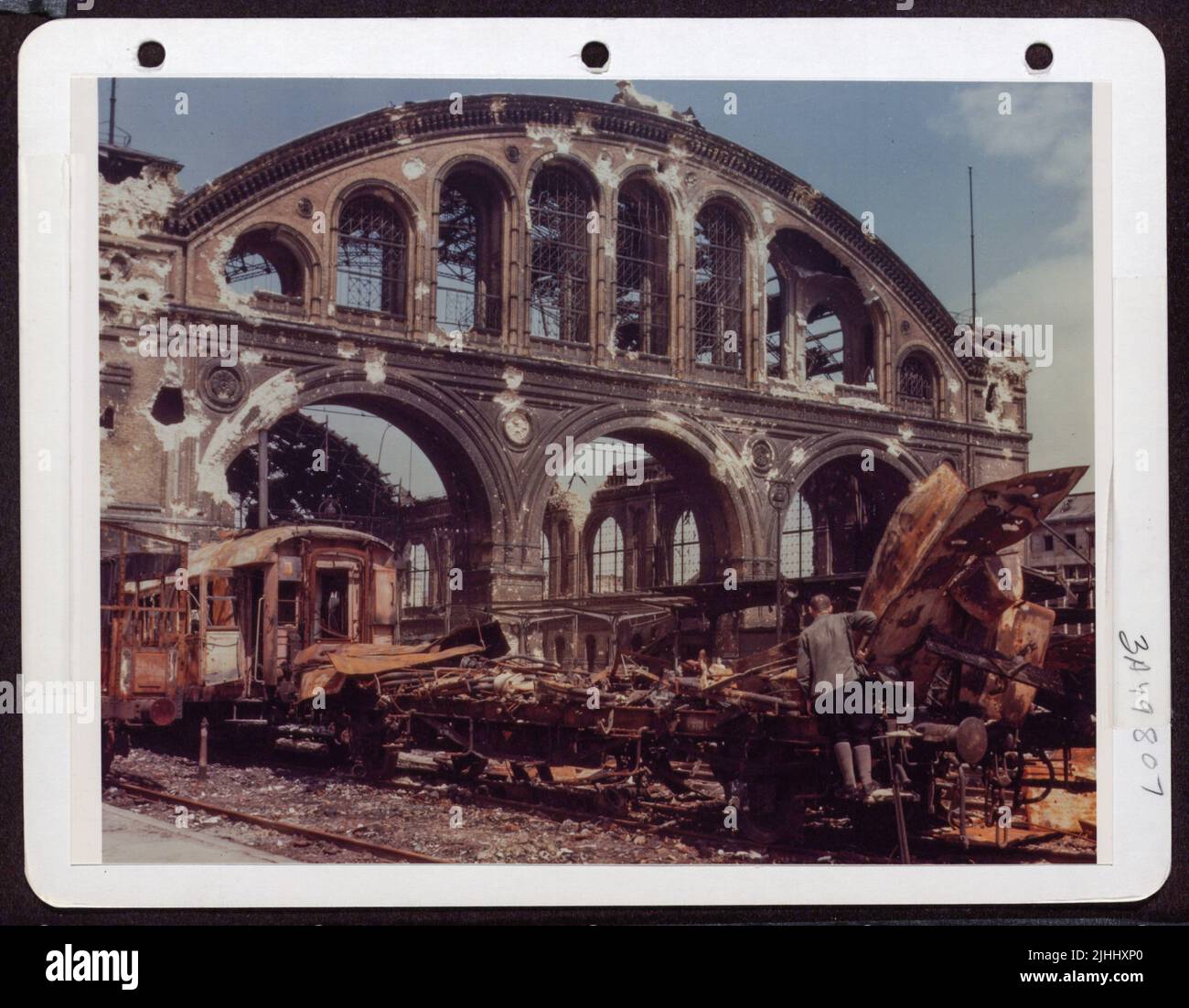 Berlin, Nerve Center Of The Reich. The Main Building And Many Cars At ...