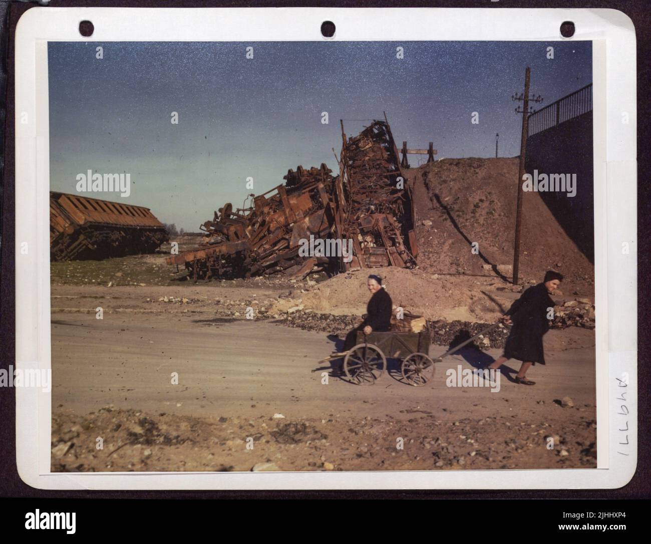 The Tangled Mass Of Passenger Coaches Shows The Accuracy Of American ...
