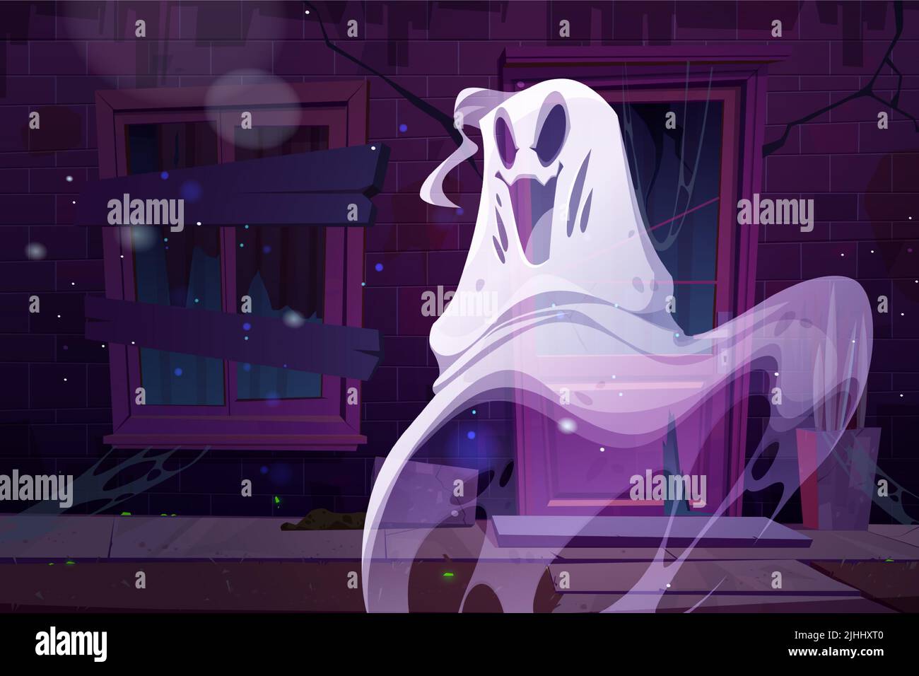 Boo window Stock Vector Images - Alamy