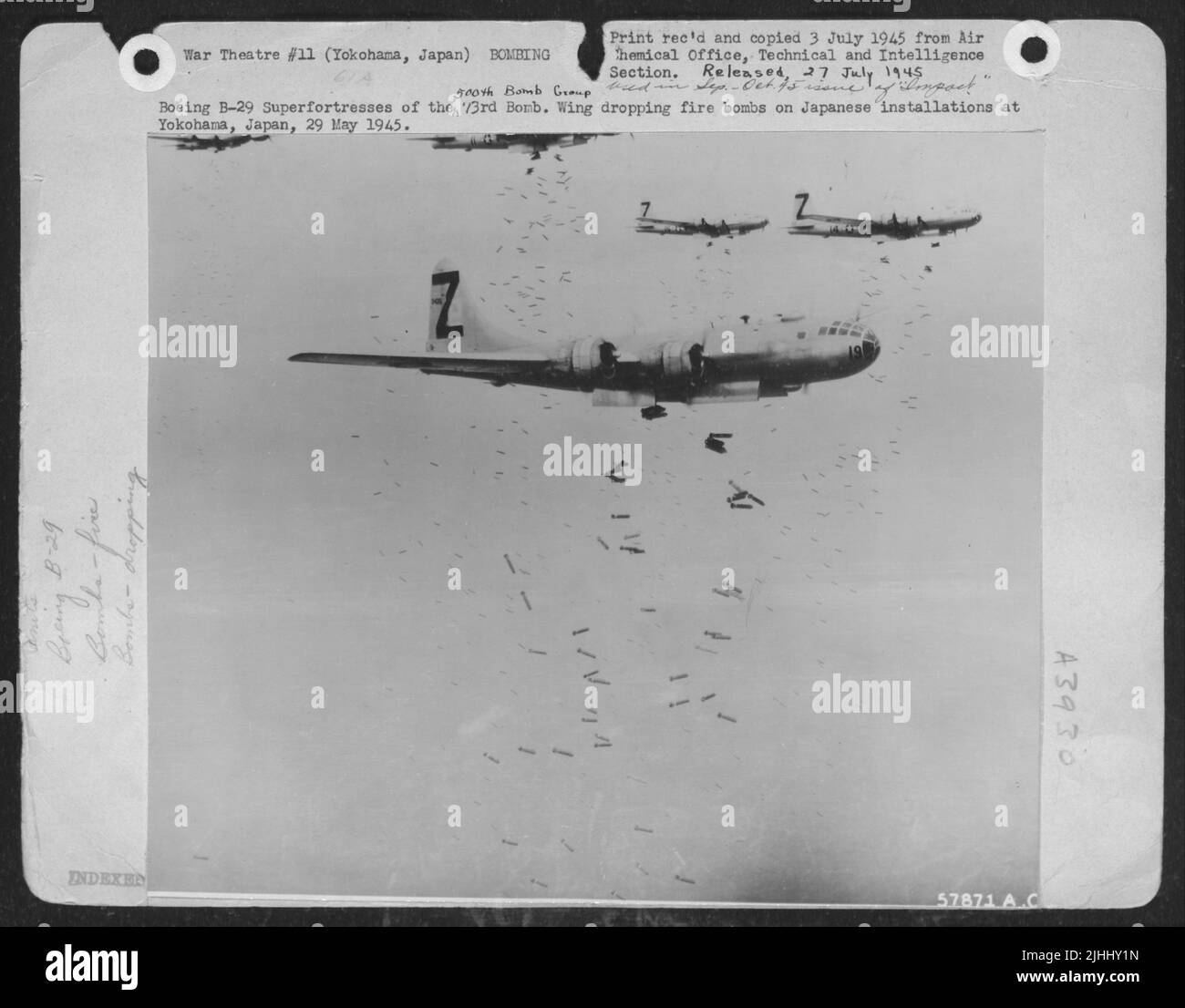 Boeing B-29 Superfortresses Of The 500Th Bomb Group, 73Rd Bomb Wing ...