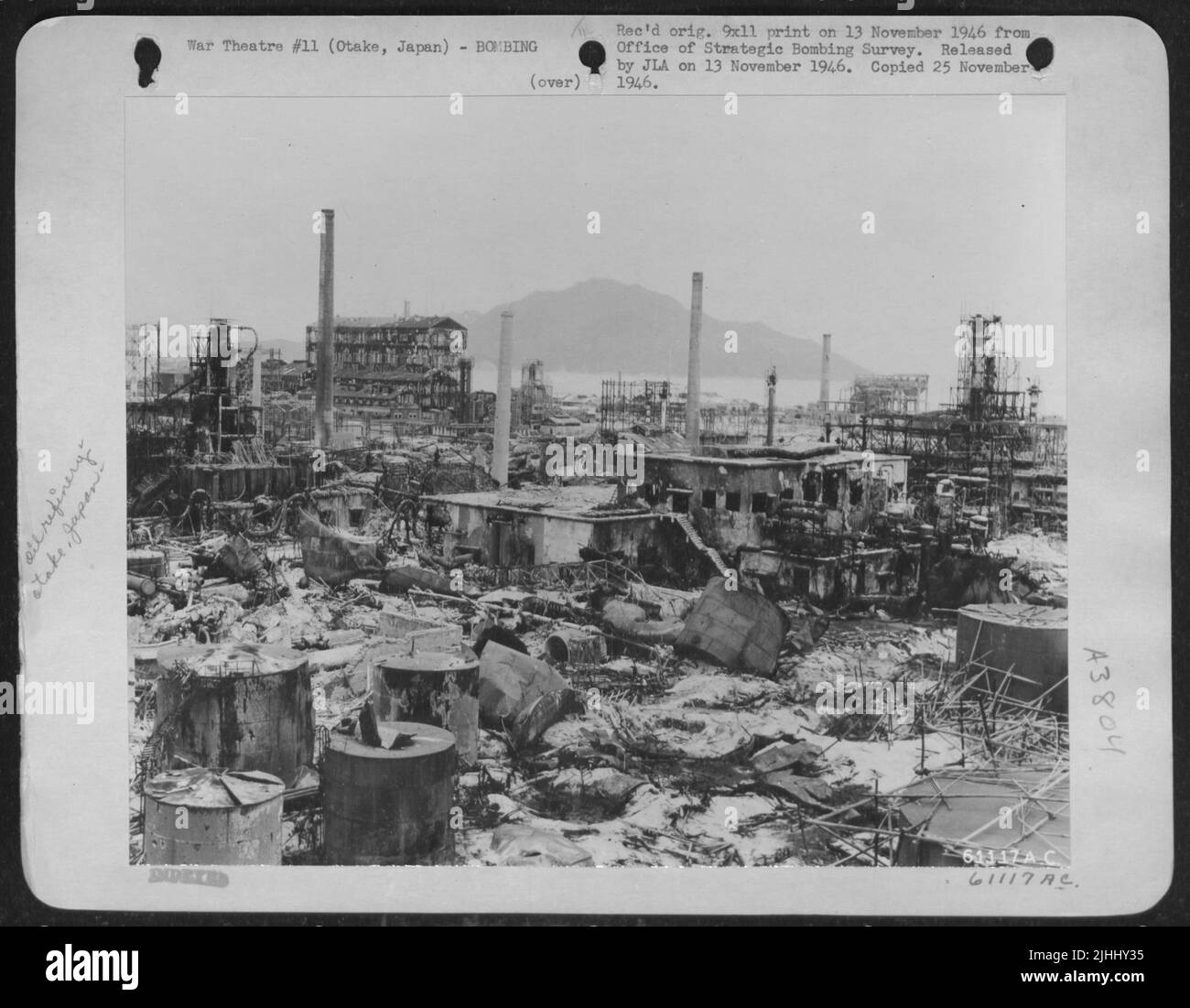 Complete And Utter Desolation Is All That Remains Of Otake Oil Refinery ...