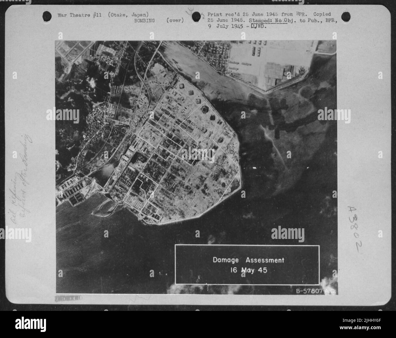 After -- Damage Assessment Of The Otake Refinery, Otake, Japan. 16 May ...