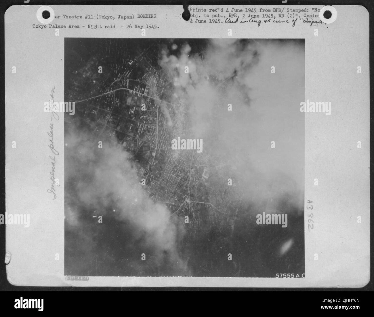 Tokyo air raids 1945 hi-res stock photography and images - Alamy