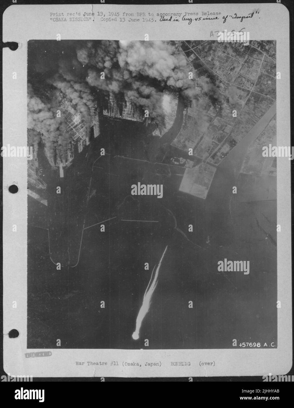 Bombing japan osaka hi-res stock photography and images - Alamy