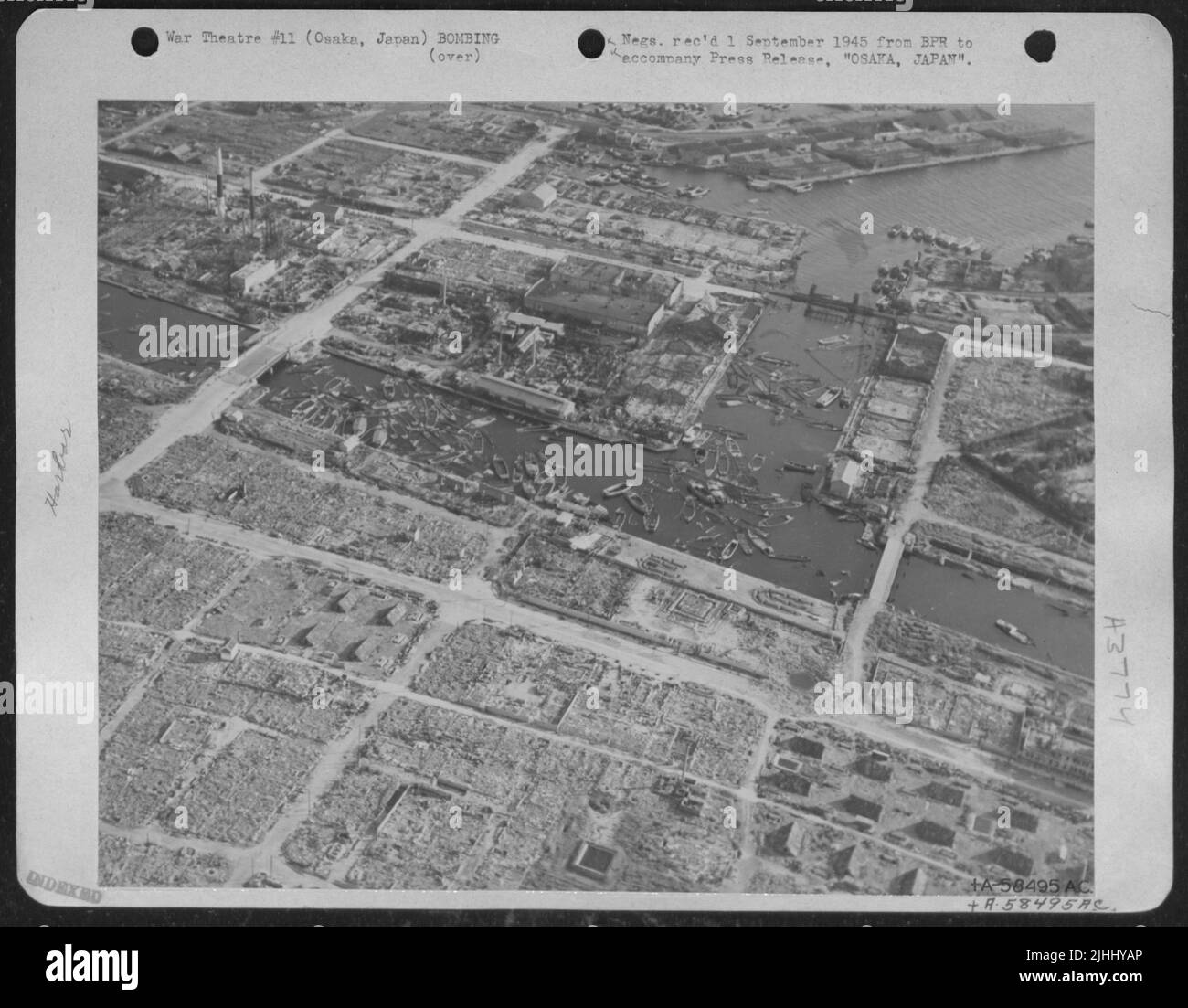 This Section Of Osaka, Japan Was Devastated During The Five-Month Of ...