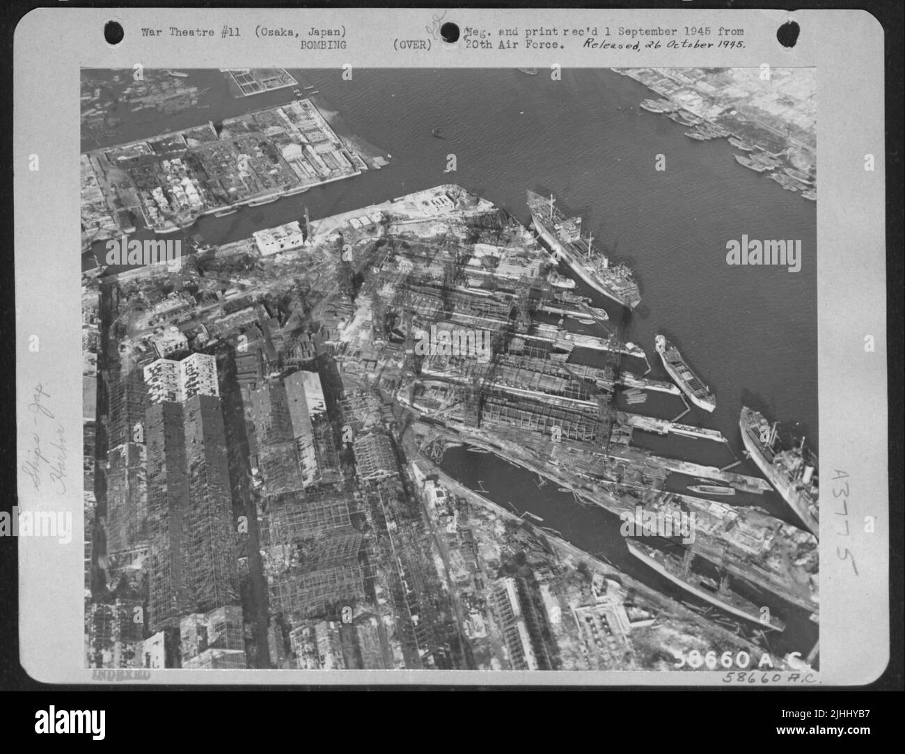 Bombing japan osaka hi-res stock photography and images - Alamy