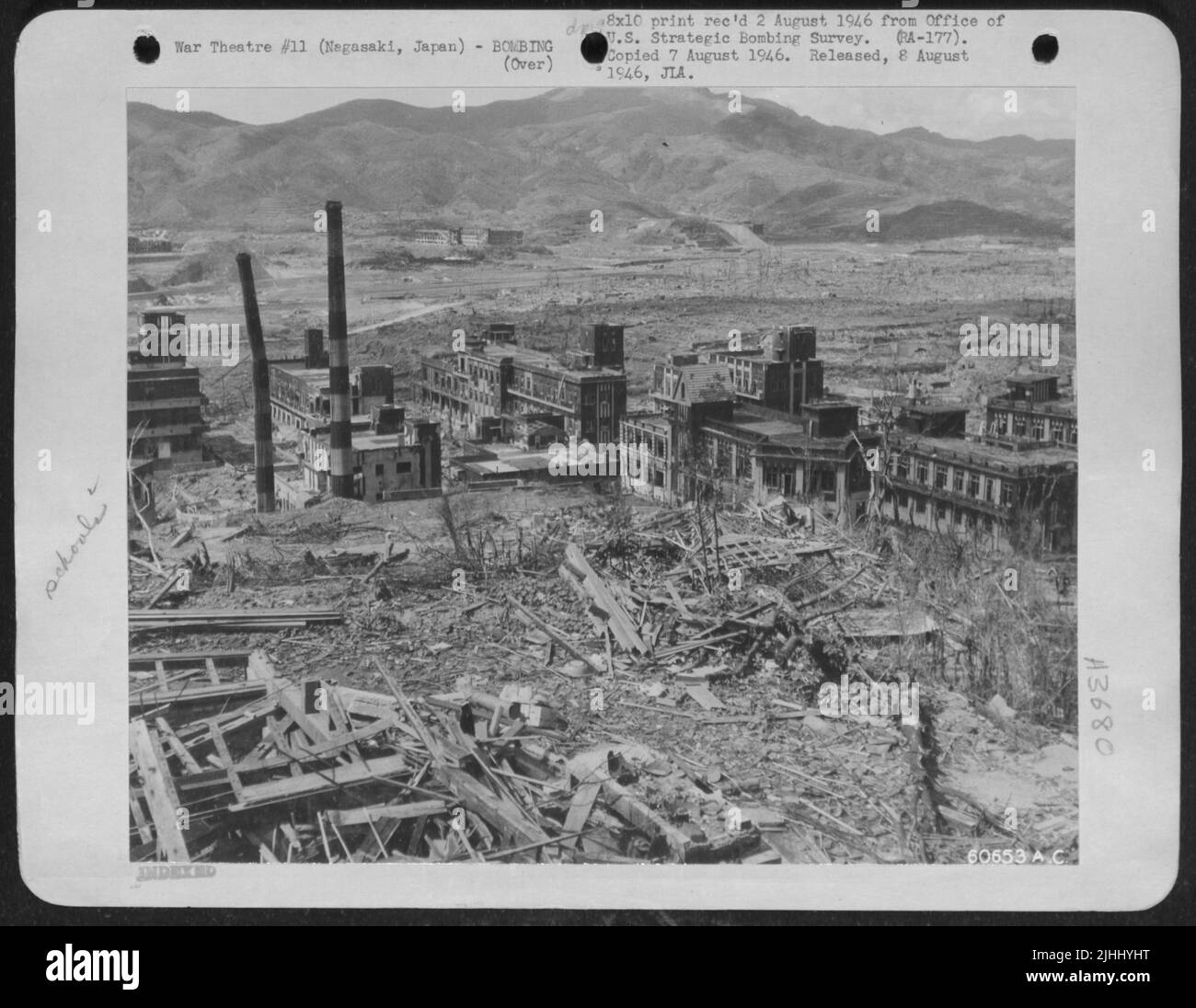 Panorama atomic bomb destruction hi-res stock photography and images ...