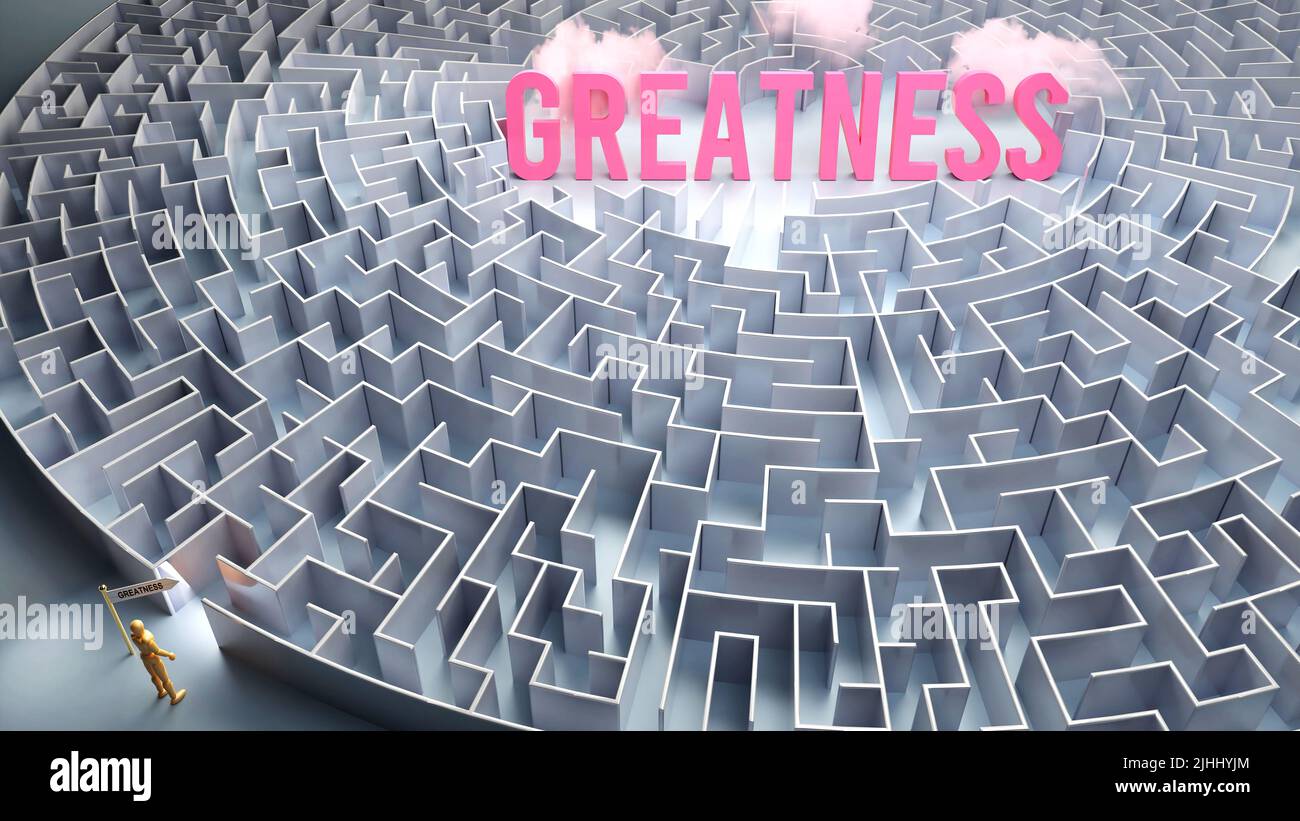 Hard journey that leads to greatness hi-res stock photography and ...