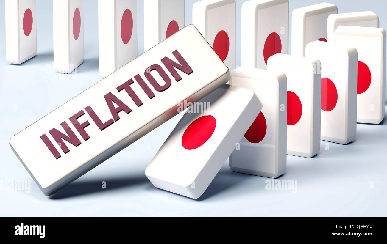 Japan and Inflation, causing a national problem and a falling economy ...