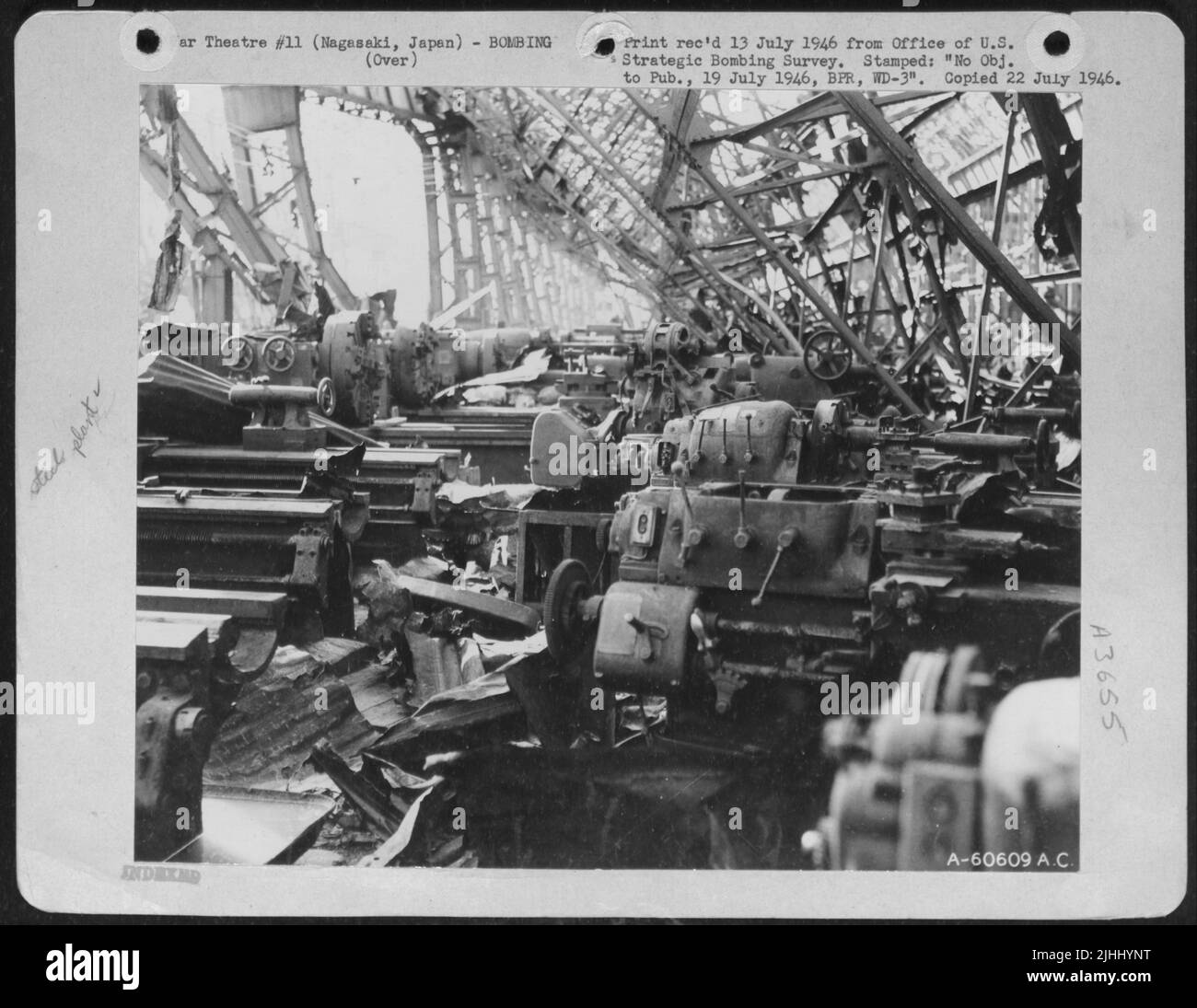 Damage To Machine Tools Was Usually Indirect. At The Mitsubishi Steel ...
