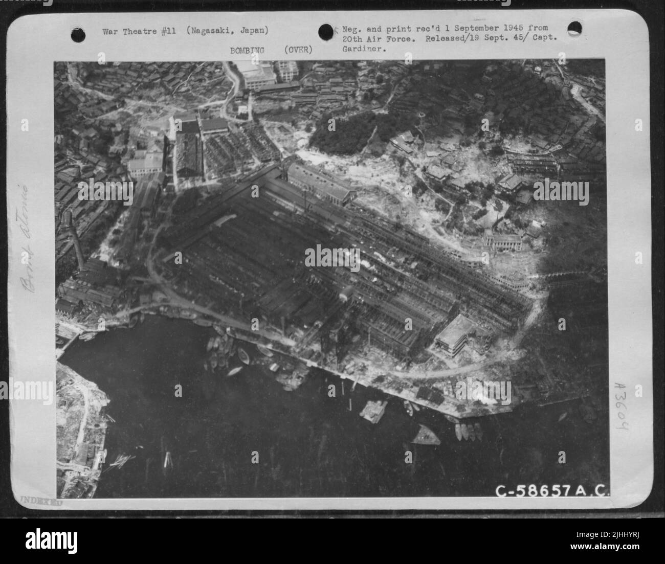 Atomic Bomb Damage In Nagasaki, Japan Stock Photo - Alamy