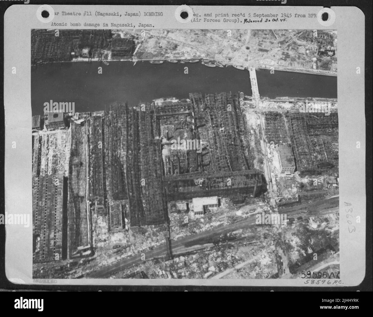 Atomic Bomb Damage In Nagasaki, Japan Stock Photo - Alamy